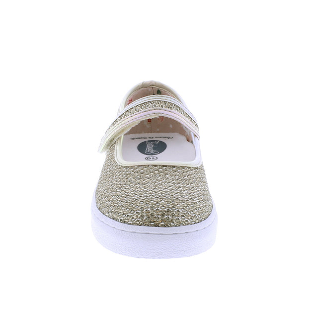 AMY - V106-710 - Gold Sparkle – Footmates.com